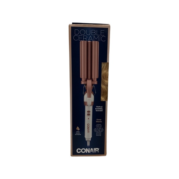 Conair | Hair | Conair Double Ceramic Triple Barrel Waver Deep Waves ...